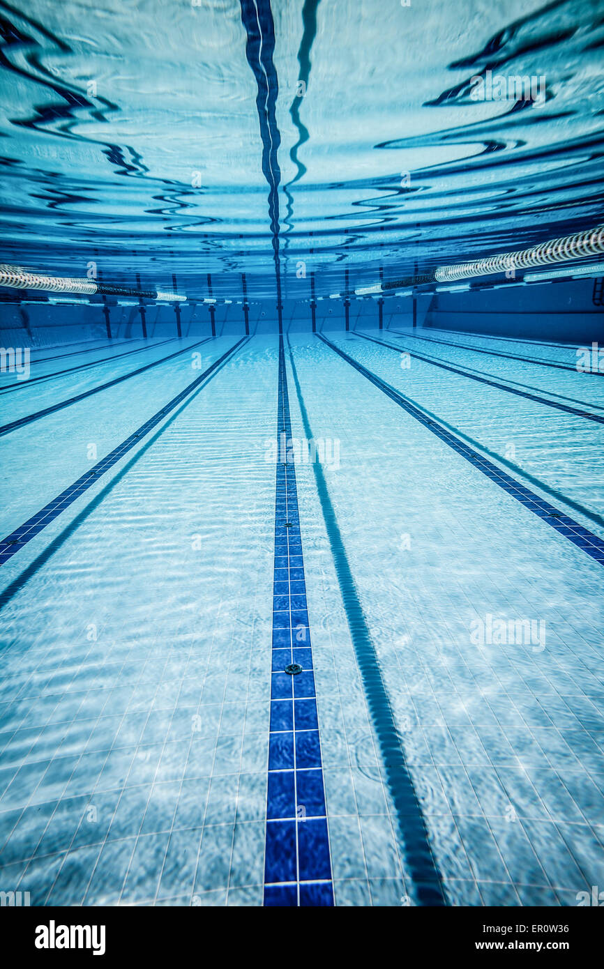 swimming pool under water Stock Photo - Alamy