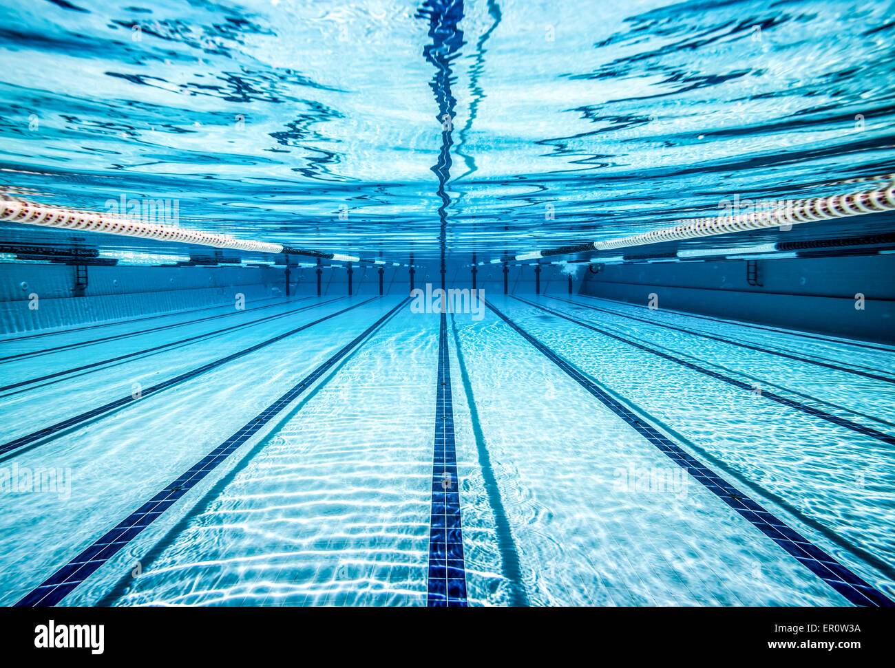 swimming pool under water Stock Photo - Alamy