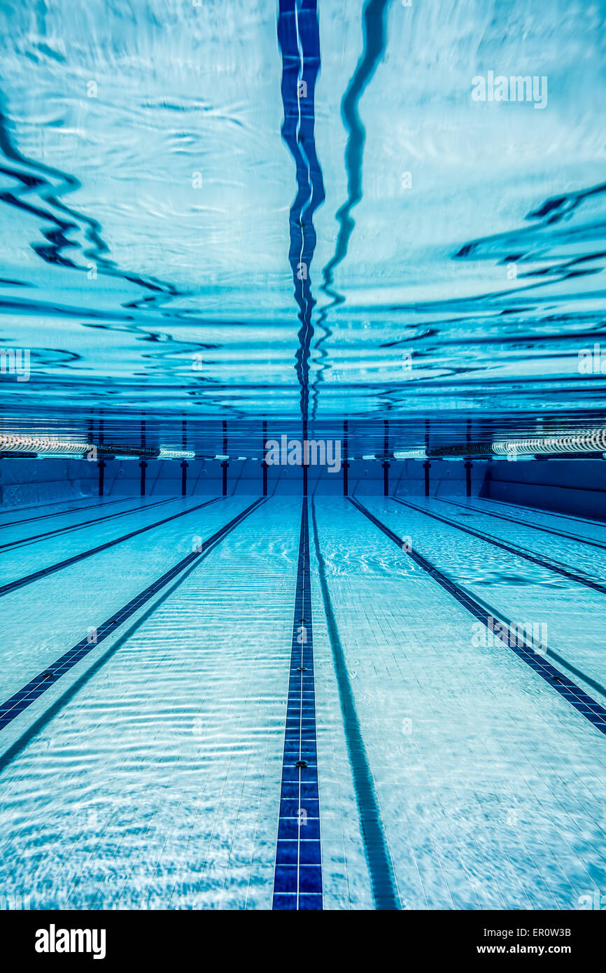 swimming pool under water Stock Photo - Alamy