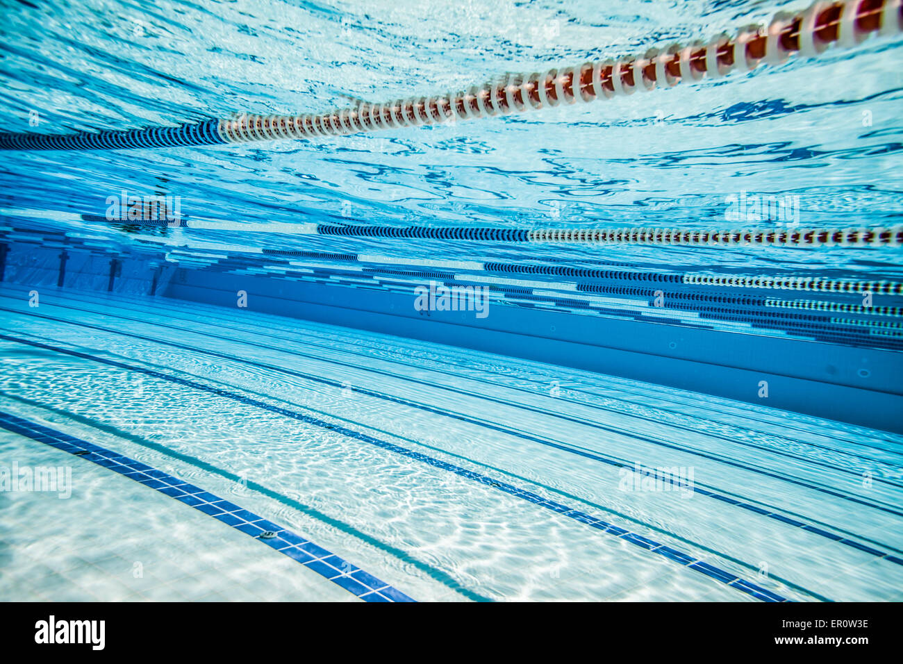 swimming pool under water Stock Photo - Alamy