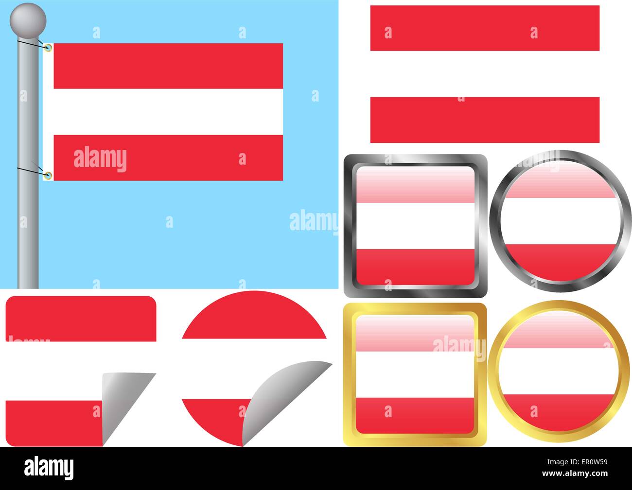 Golden austria Stock Vector Images - Alamy