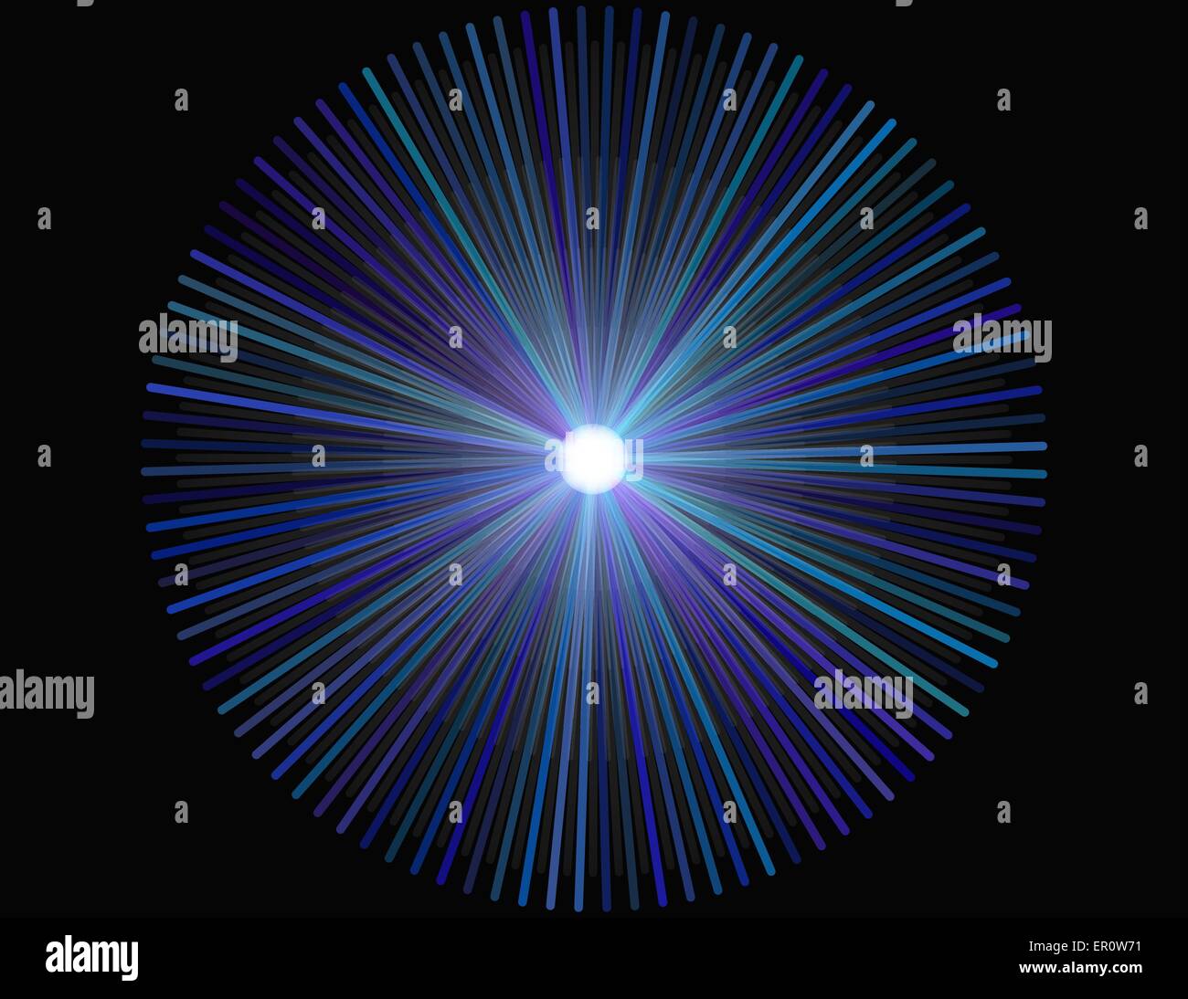 Abstract Circular Color Lines Background Stock Vector Image & Art - Alamy