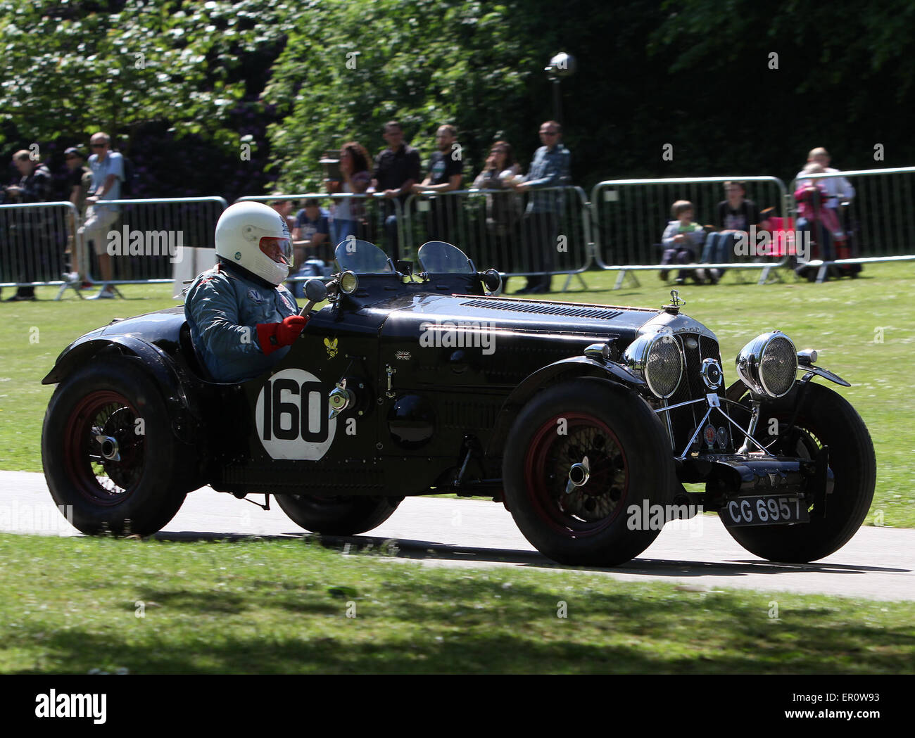 London, UK. 24th May, 2015. Contestants at this year's motor racing ...