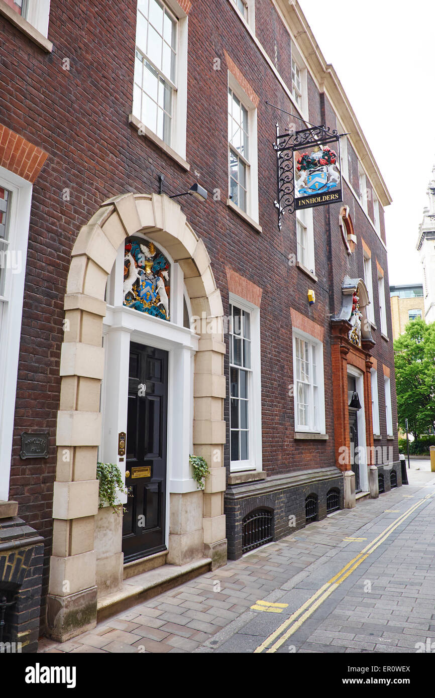 Innholders Hall College Street City Of London UK Stock Photo - Alamy