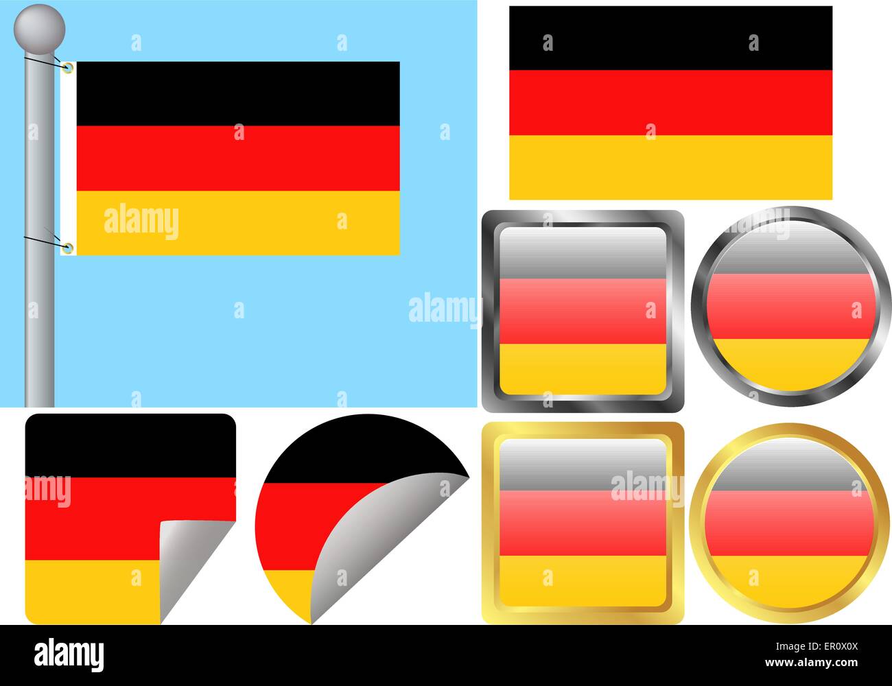 German national symbols Stock Vector Images - Alamy