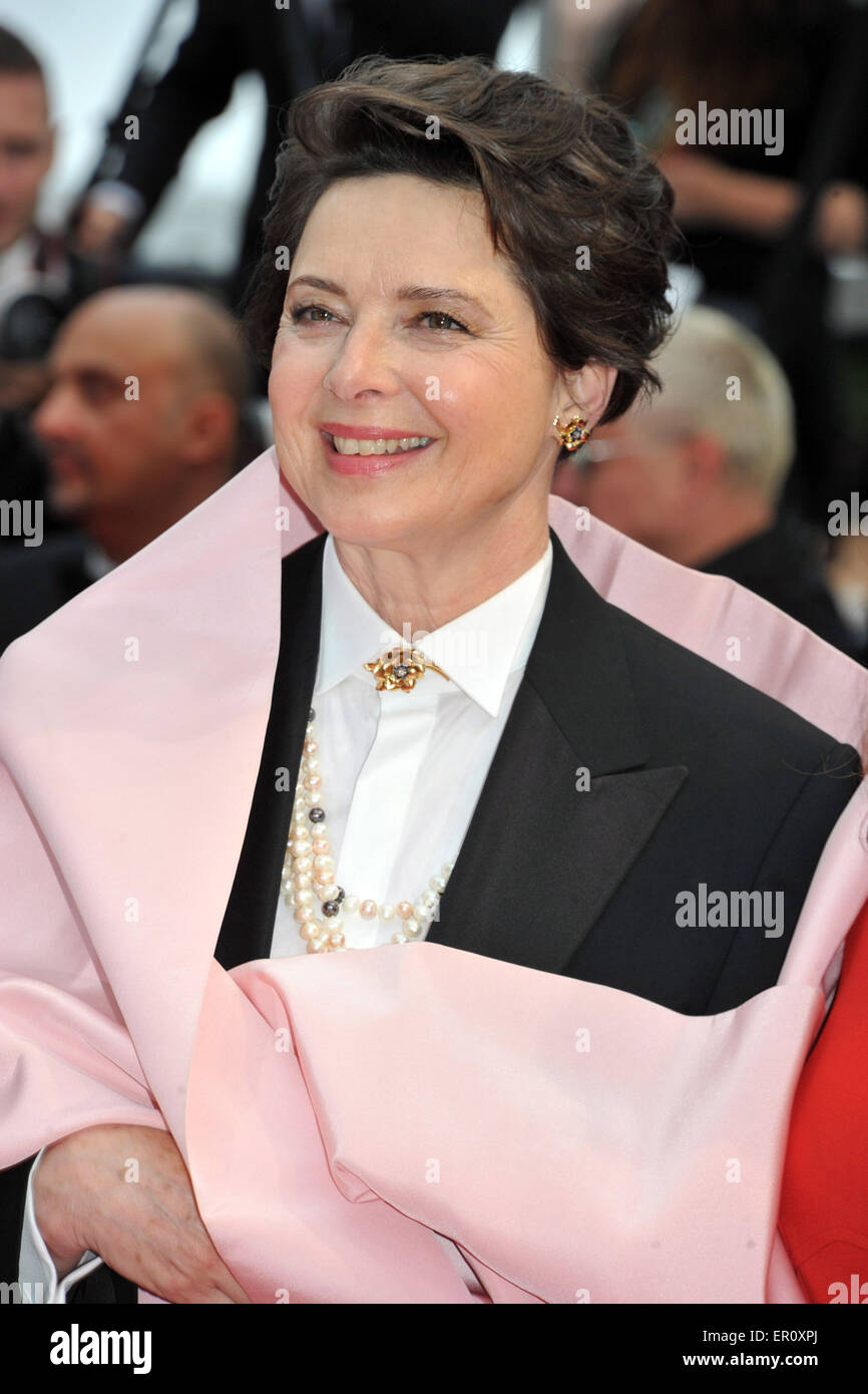 Cannes, France. 23rd May, 2015. Isabella Rossellini attending the ...