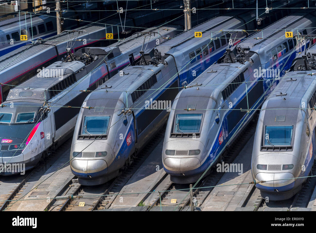 Railway tgv bullet trains hi-res stock photography and images - Alamy