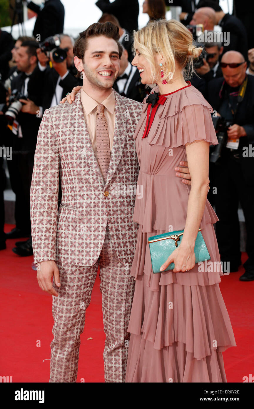 Cannes, France. 23rd May, 2015. Xavier Dolan and Sienna Miller ...