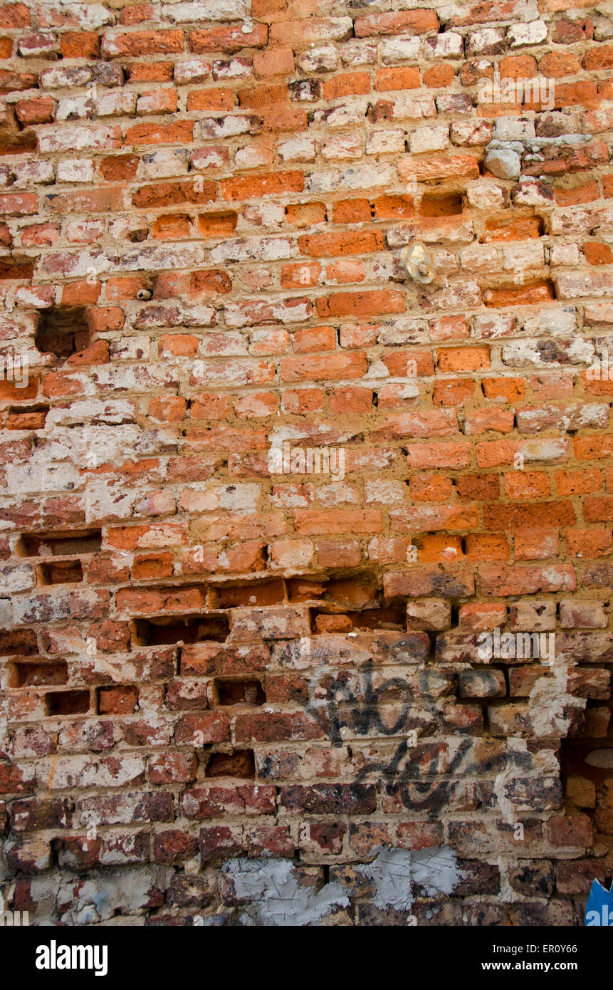 Old weathered brick wall Stock Photo - Alamy