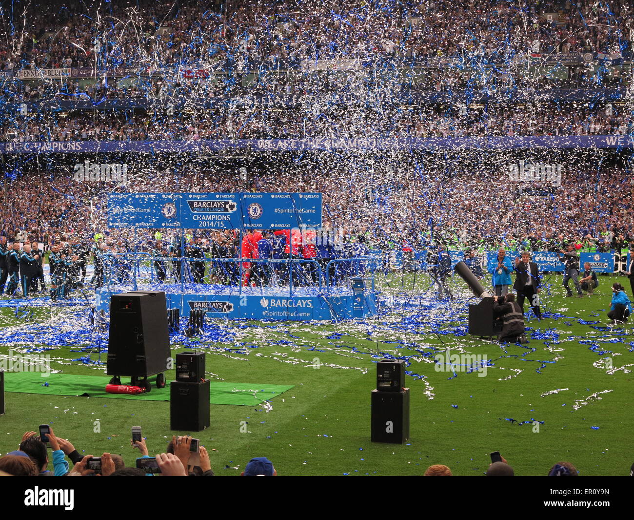 Stamford Bridge, Chelsea, London, UK. 24th May, 2015. Chelsea Football ...