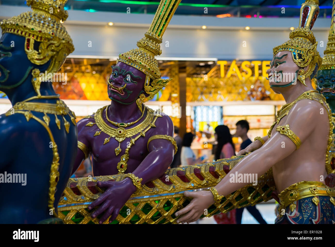 Churning of the ocean of milk hi-res stock photography and images - Alamy