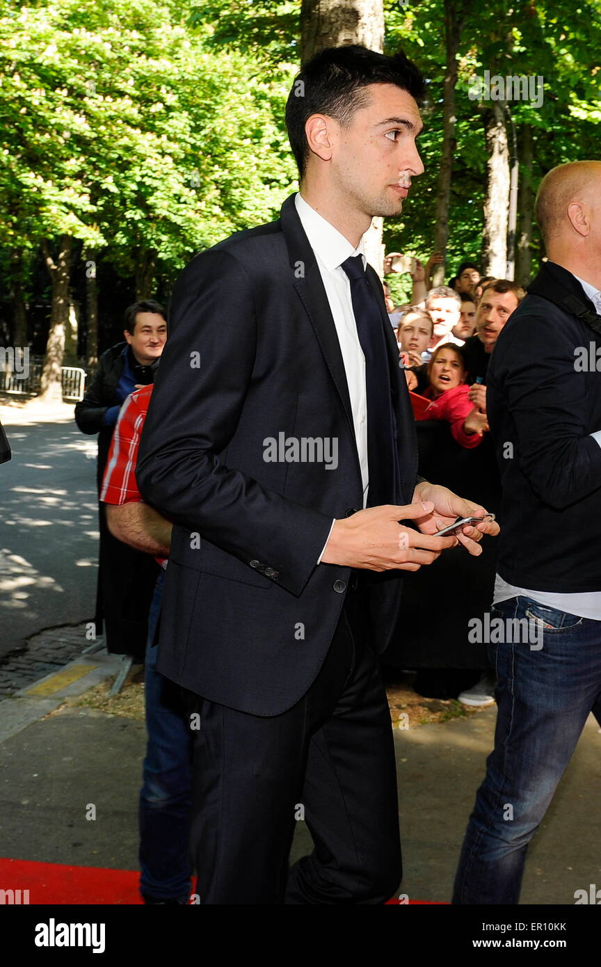 Javier PASTORE - 17.05.2015 - Ceremonie des Trophees UNFP 2015.Photo ...
