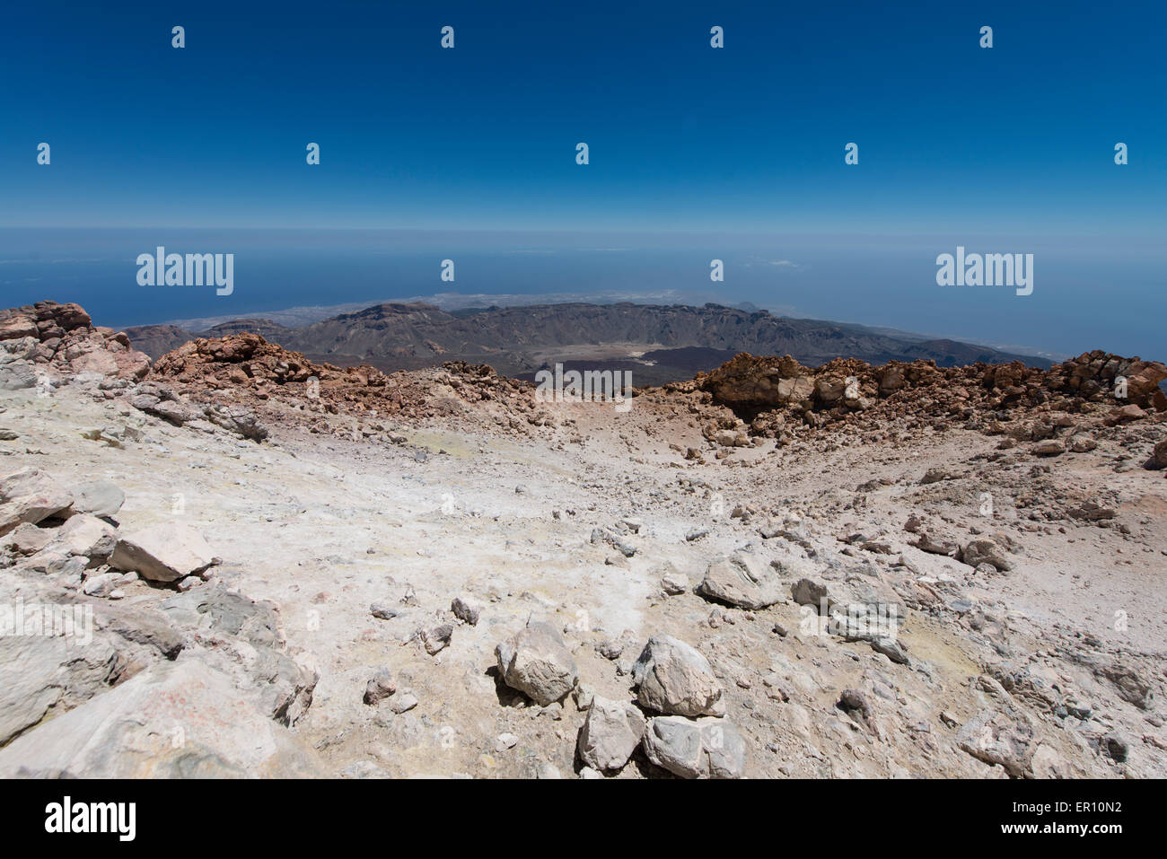 Panorama crater volcano hi-res stock photography and images - Alamy
