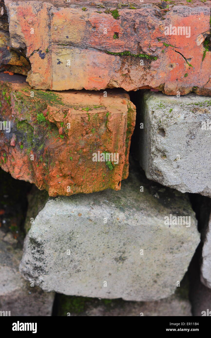 Bricks with holes hi-res stock photography and images - Alamy