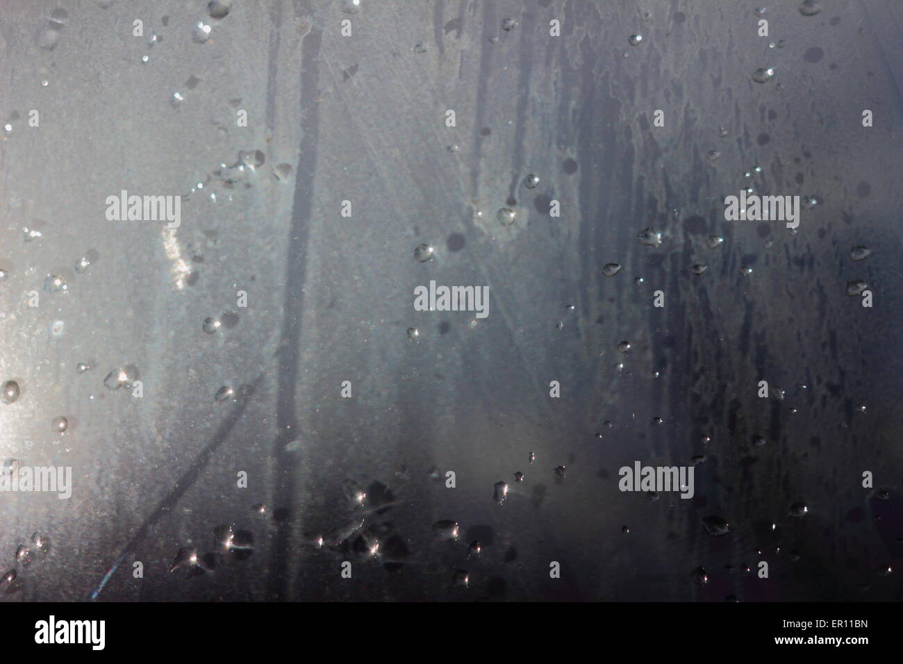 drops of water running down the window Stock Photo - Alamy