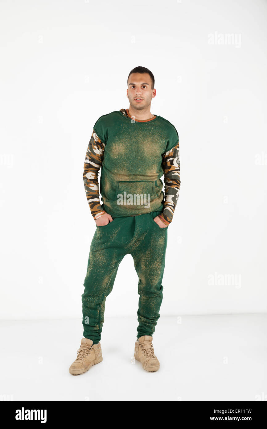 Isolated young man hi-res stock photography and images - Alamy