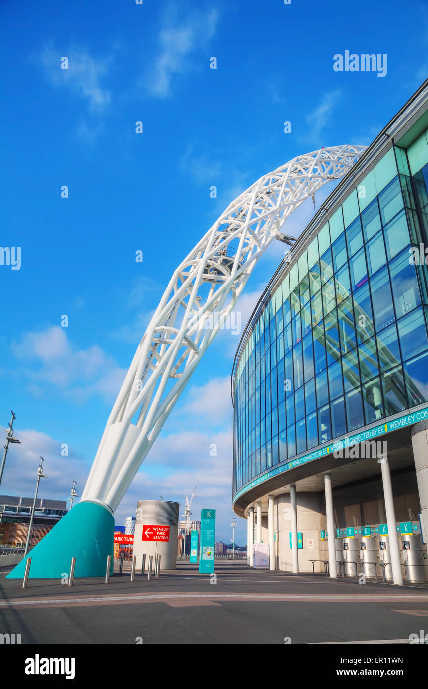 Wembley stadium construction hi-res stock photography and images - Alamy