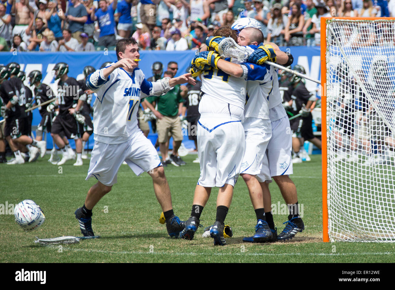 May 24, 2015: Limestone Saints celebrates following the championship in ...