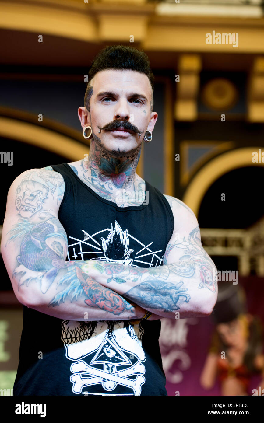 Models on the Catwalk at the Great British Tattoo Show - Alexandra ...