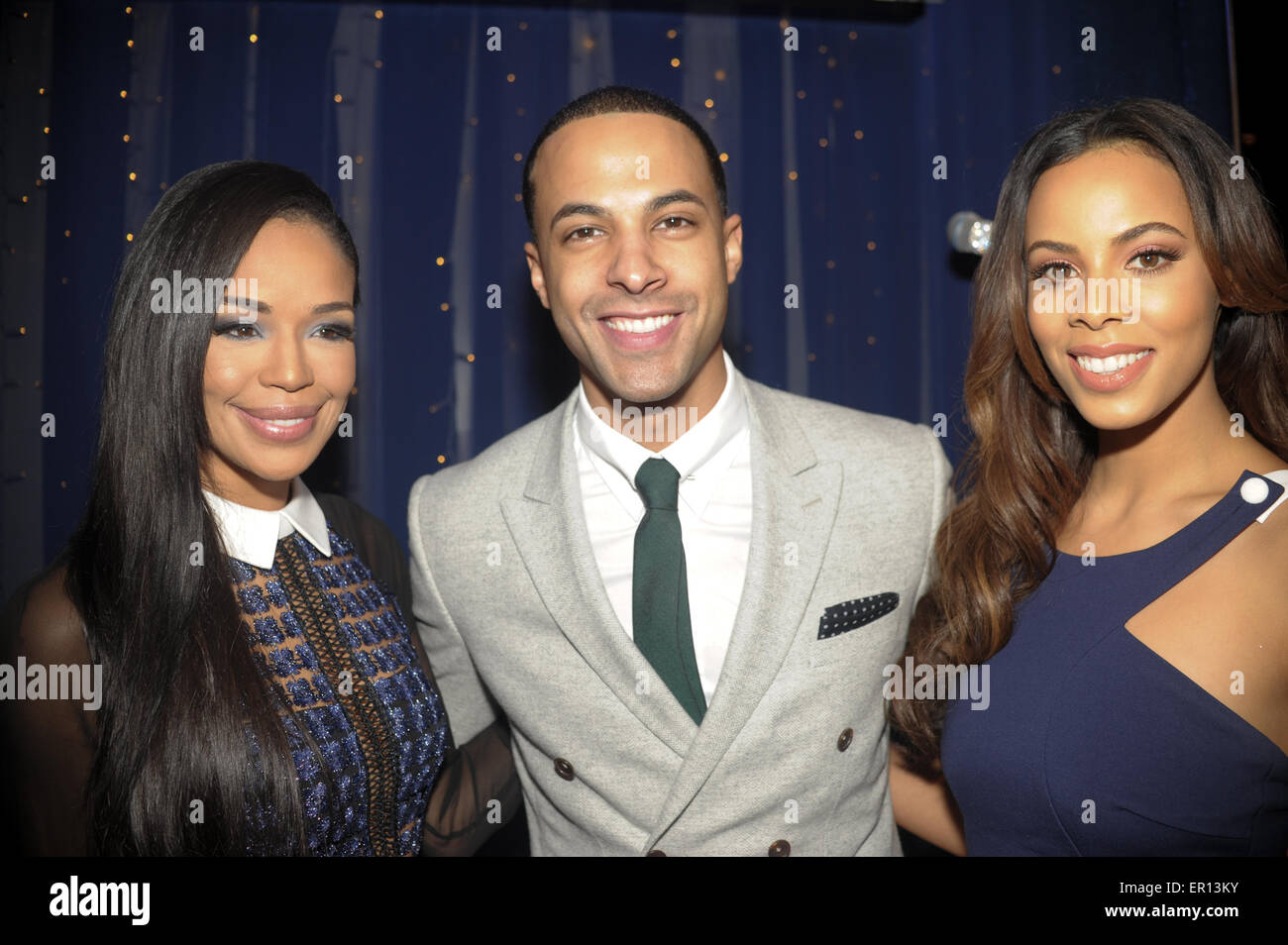 Marvin and Rochelle Humes attending a Pandora jewellers event in ...