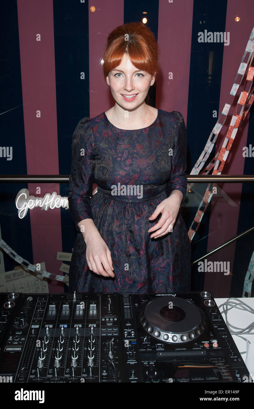 Jack Wills Christmas Party held in Carnaby Street. Featuring: Alice ...