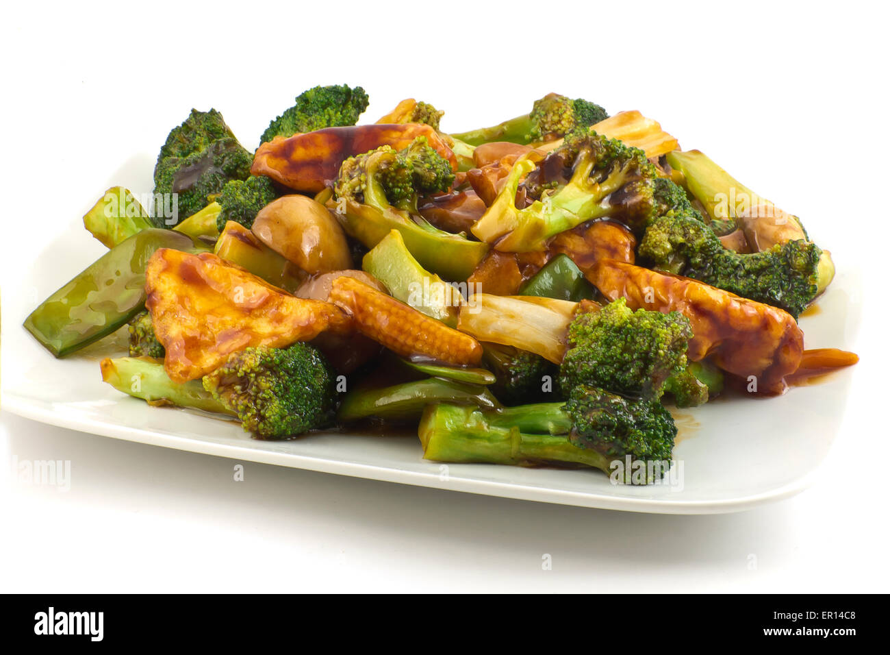 Bean Curd With Mixed Vegetables