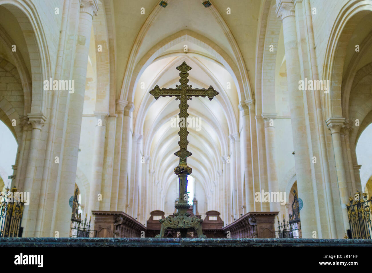 Pontigny abbey church hi-res stock photography and images - Alamy