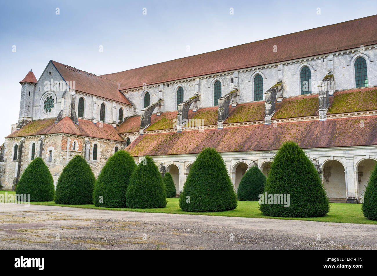 Pontigny Abbey, Bourgogne (Burgundy), France, Europe Stock Photo - Alamy