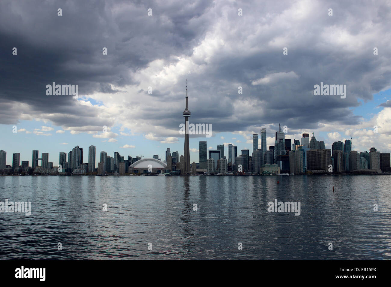 Panoramic view of the city of Toronto Canada Stock Photo - Alamy