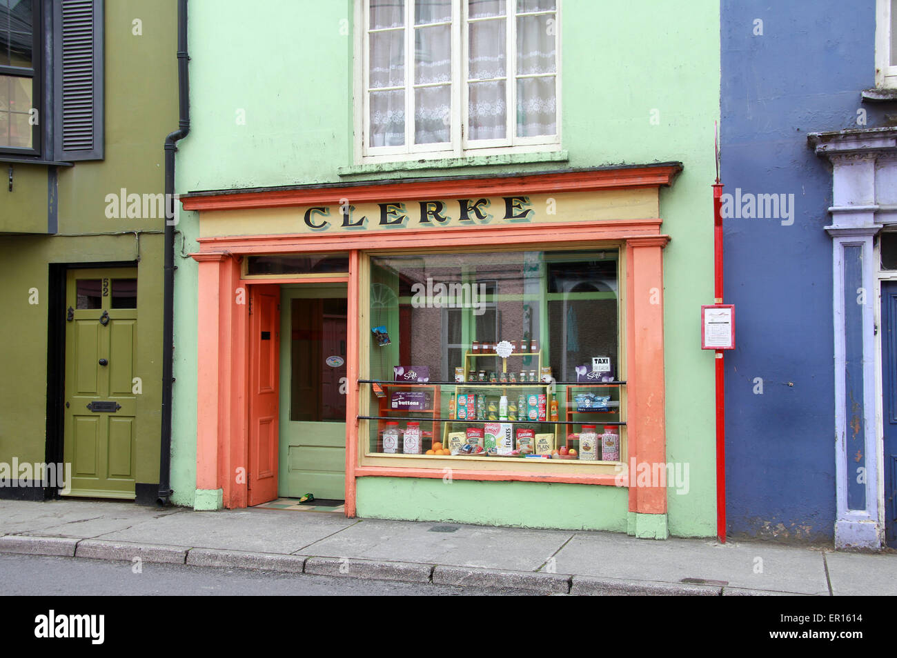 Traditional Old Grocery Shop in Skibbereen Stock Photo - Alamy