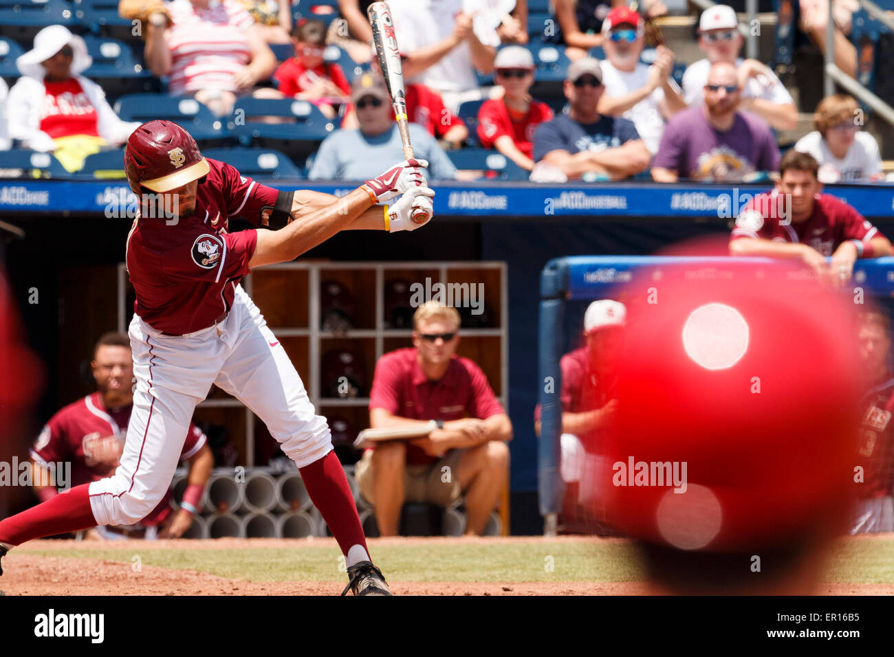 Durham, North Carolina, USA. 24th May, 2015. infielder Dylan Busby (28 ...