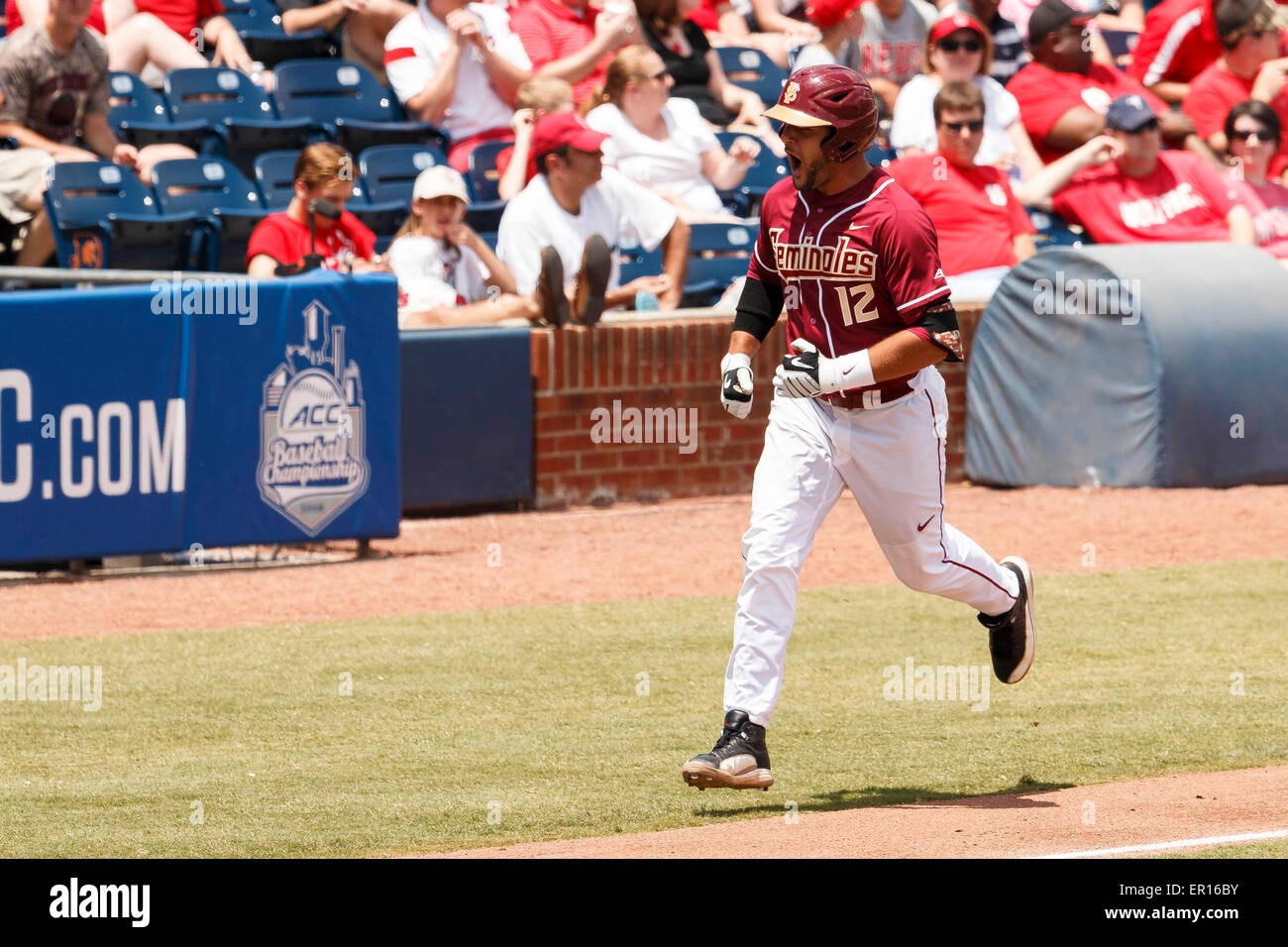 Durham, North Carolina, USA. 24th May, 2015. infielder John Sansone (12 ...