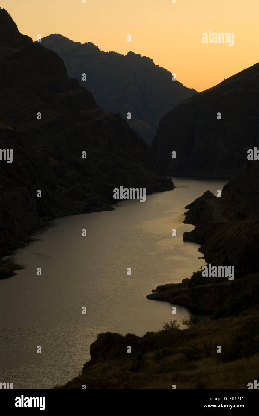Hells Canyon Reservoir, Hells Canyon Seven Devils Scenic Area, Payette ...