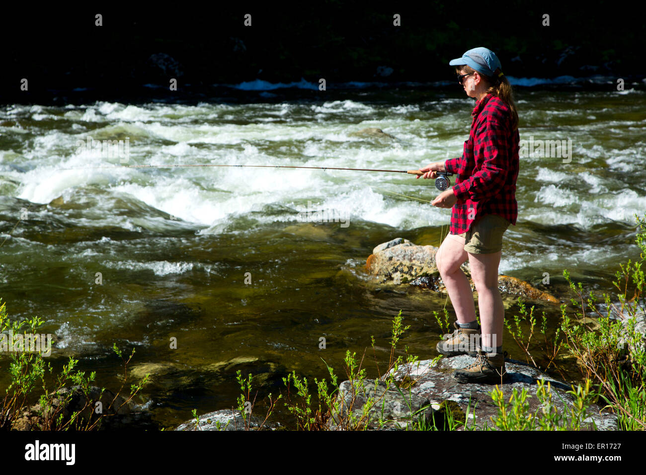 Flyfishing, Lochsa Wild and Scenic River, Northwest Passage Scenic ...
