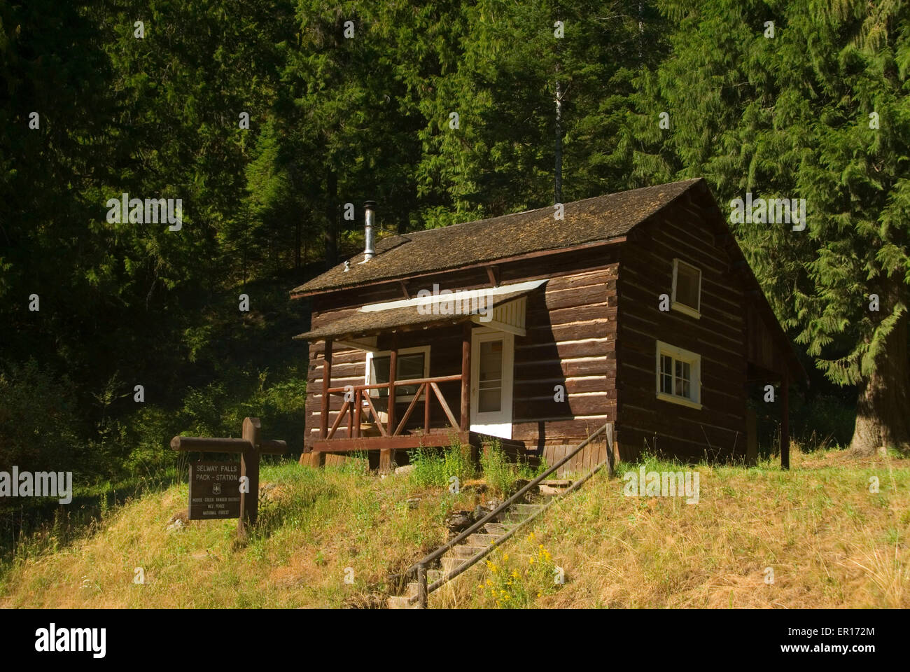 Selway Falls Pack Station, Selway Wild and Scenic River, Nez Perce ...