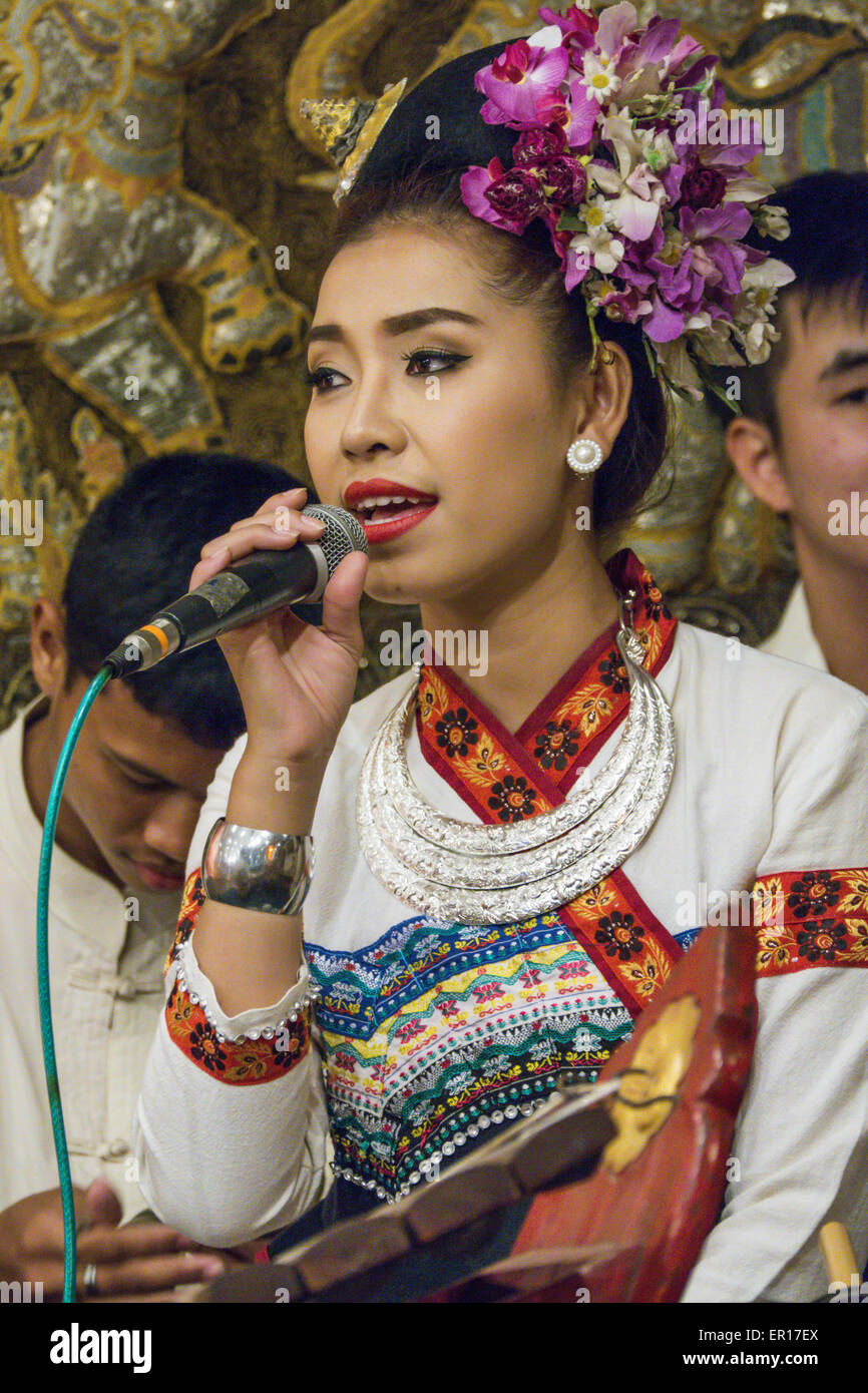 Female Thai Singer Stock Photo - Alamy