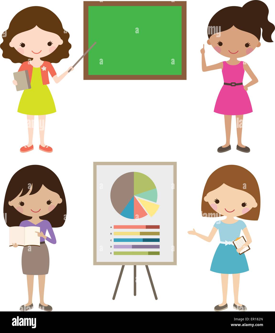 Giving Presentation Clipart