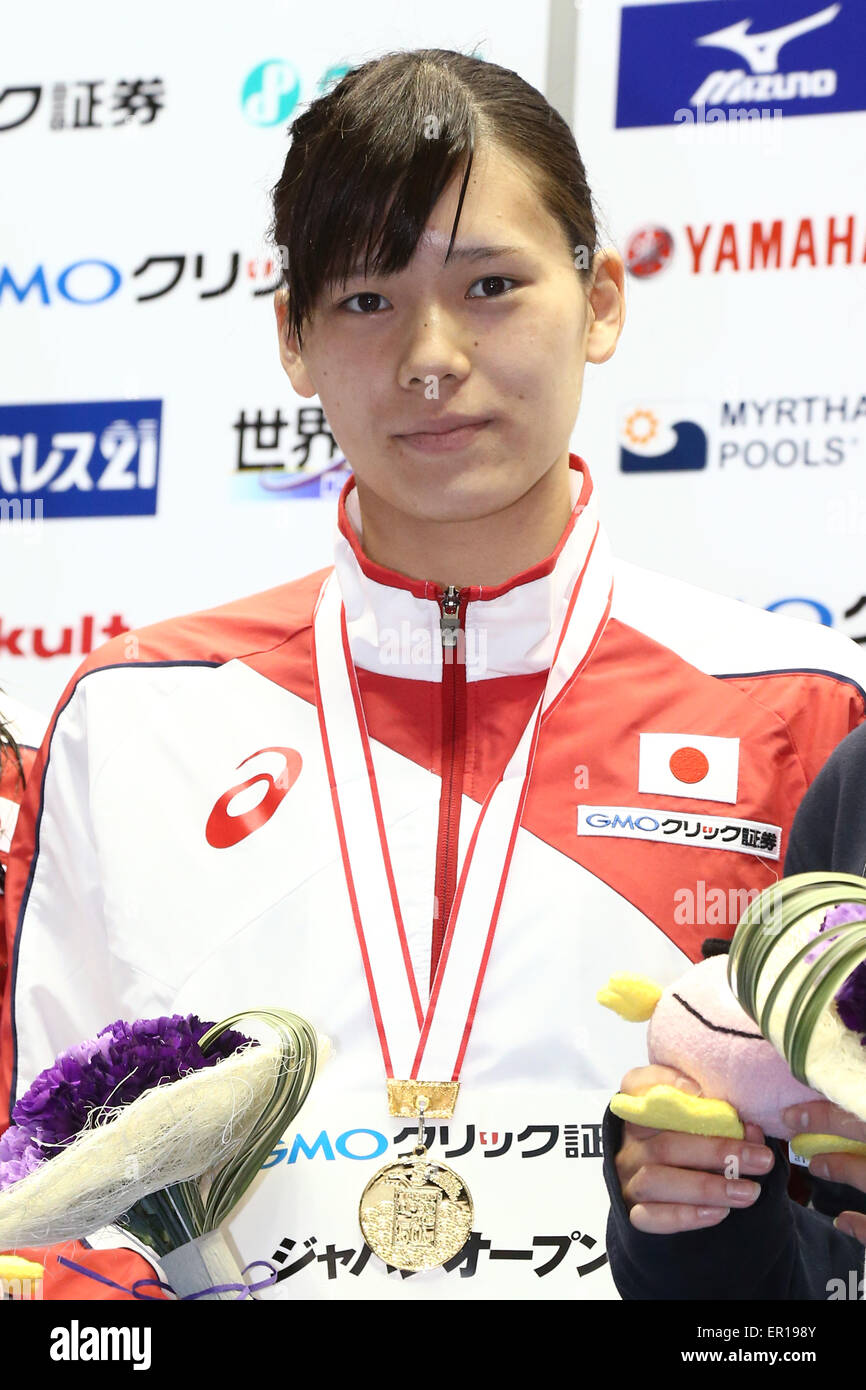 Tokyo, Japan. 24th May, 2015. Miki Uchida (JPN) Swimming : Japan Open ...