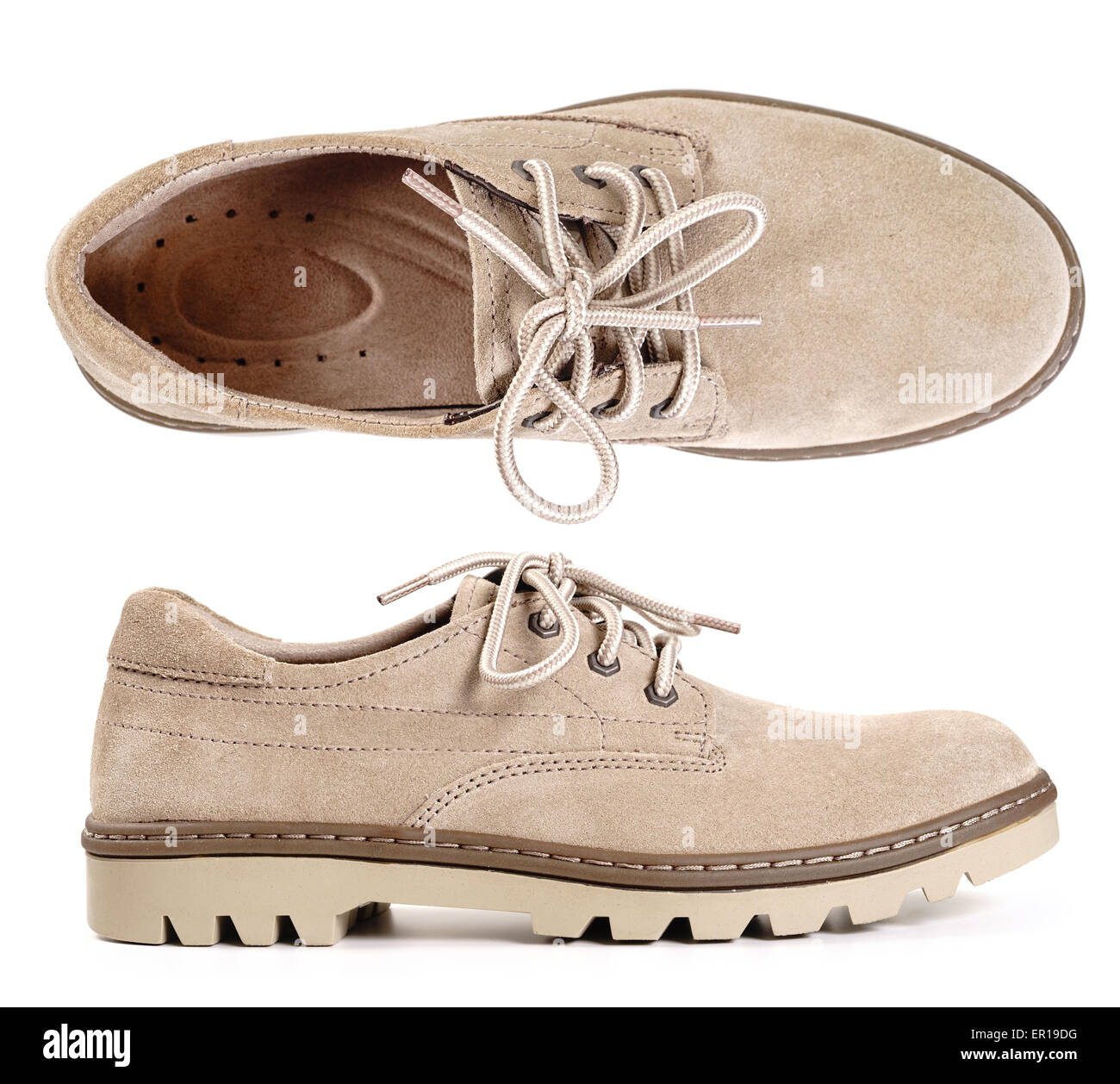 Shoes on a white background isolated Stock Photo - Alamy