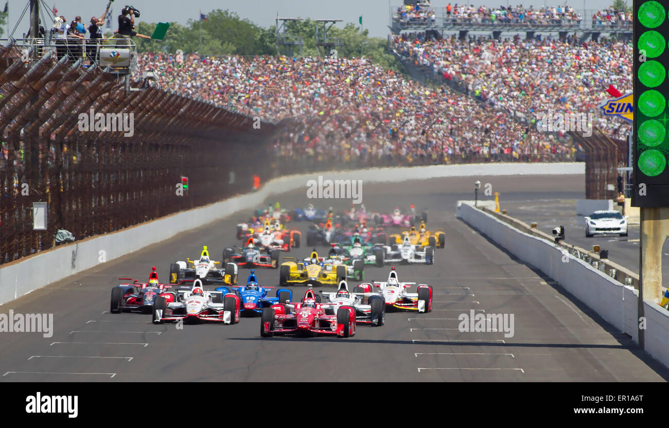 Indy 500 start hi-res stock photography and images - Alamy