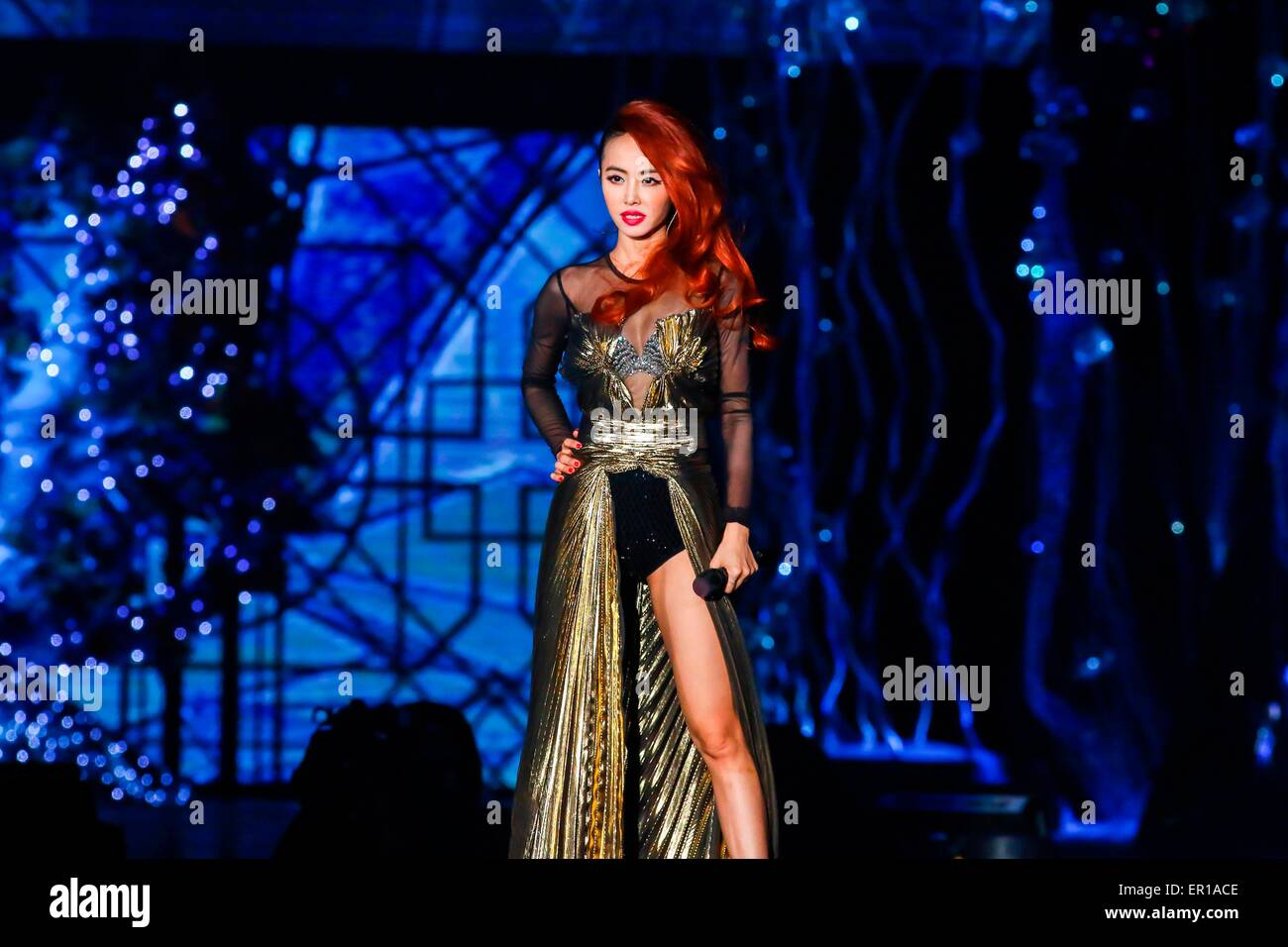 Taipei, Taiwan, China. 23rd May, 2015. Jolin 2015 PLAY world tour in ...