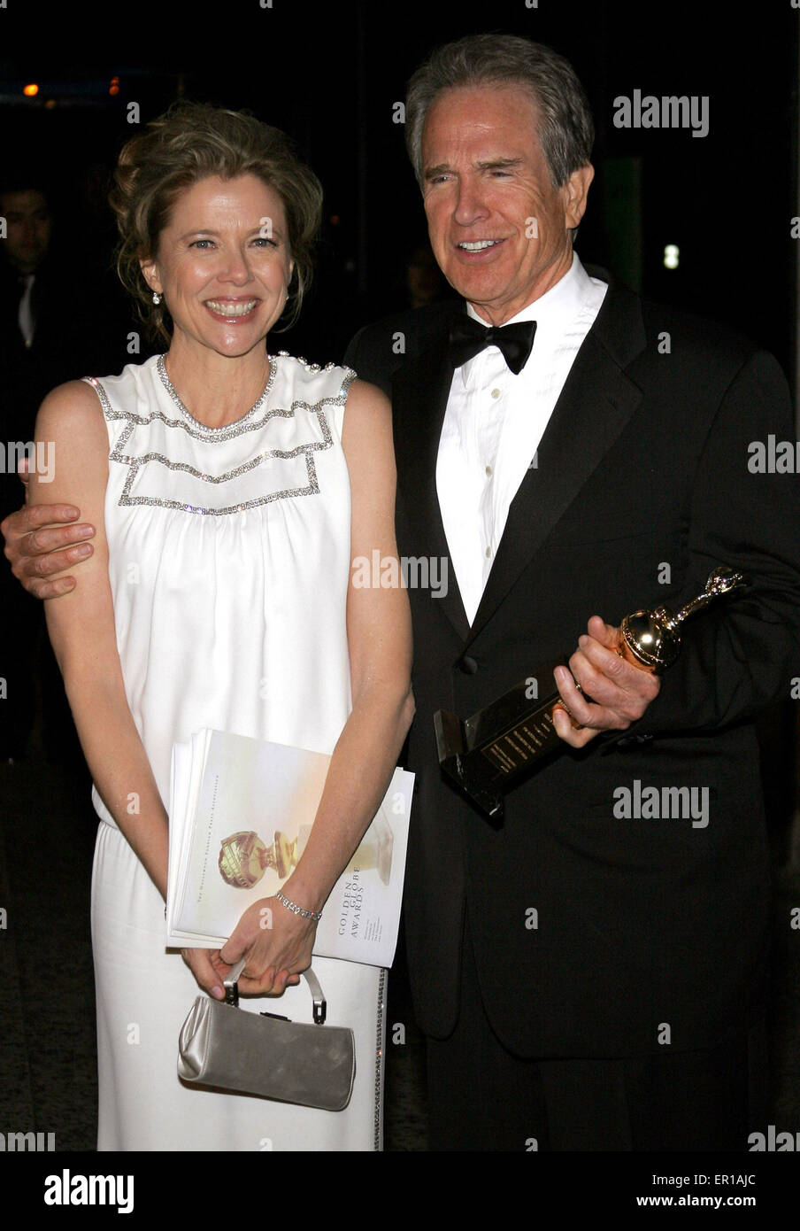 Annette bening warren beatty actress actor hi-res stock photography and ...