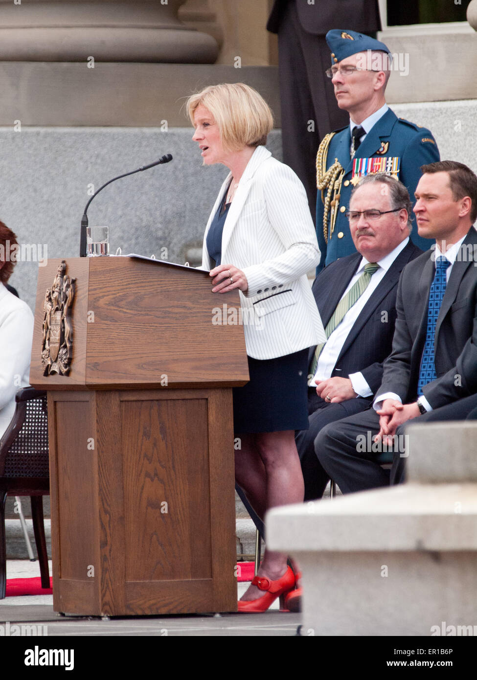Rachel notley swearing in ceremony hi-res stock photography and images ...