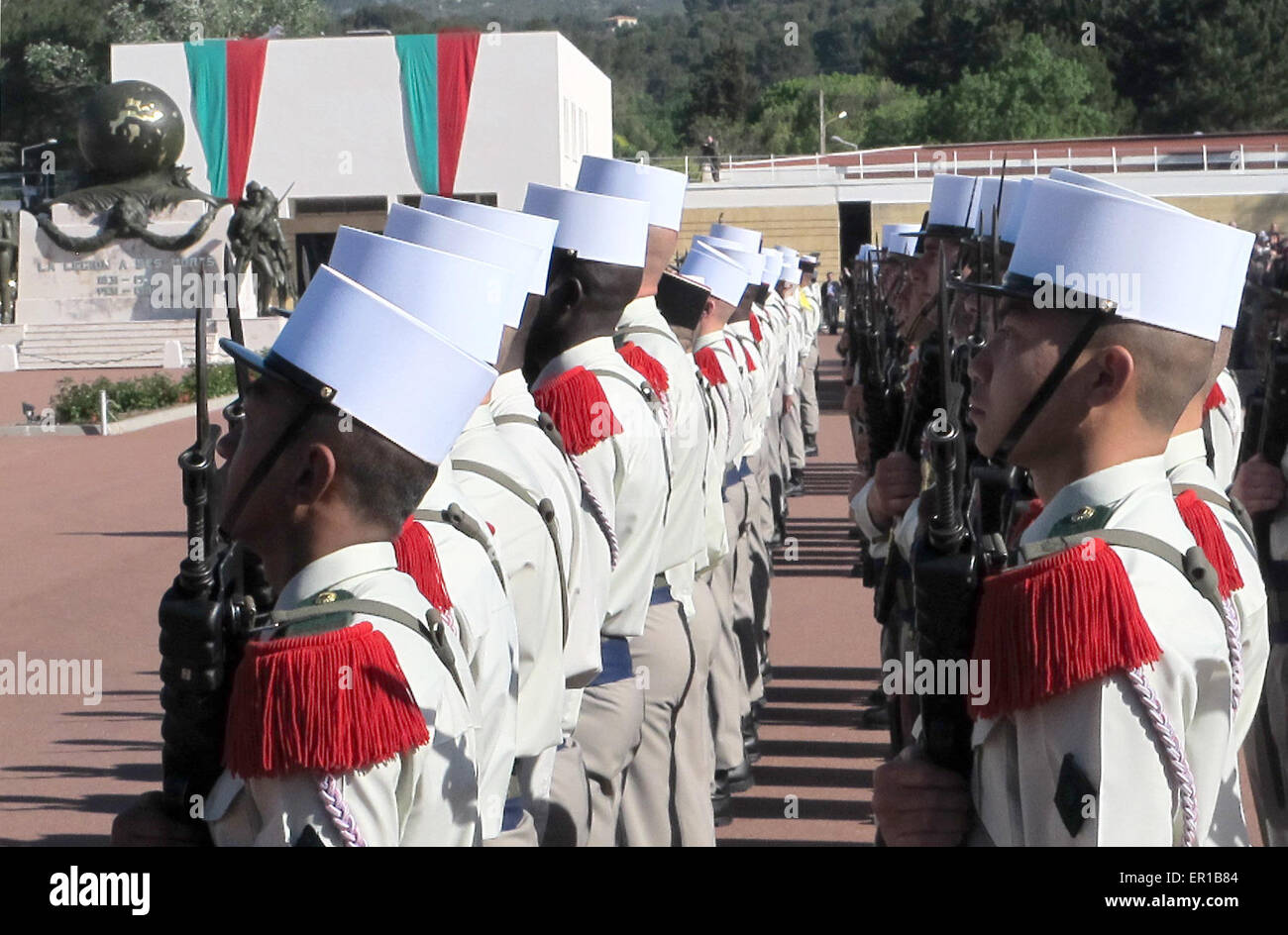 Foreign legion parade hi-res stock photography and images - Alamy