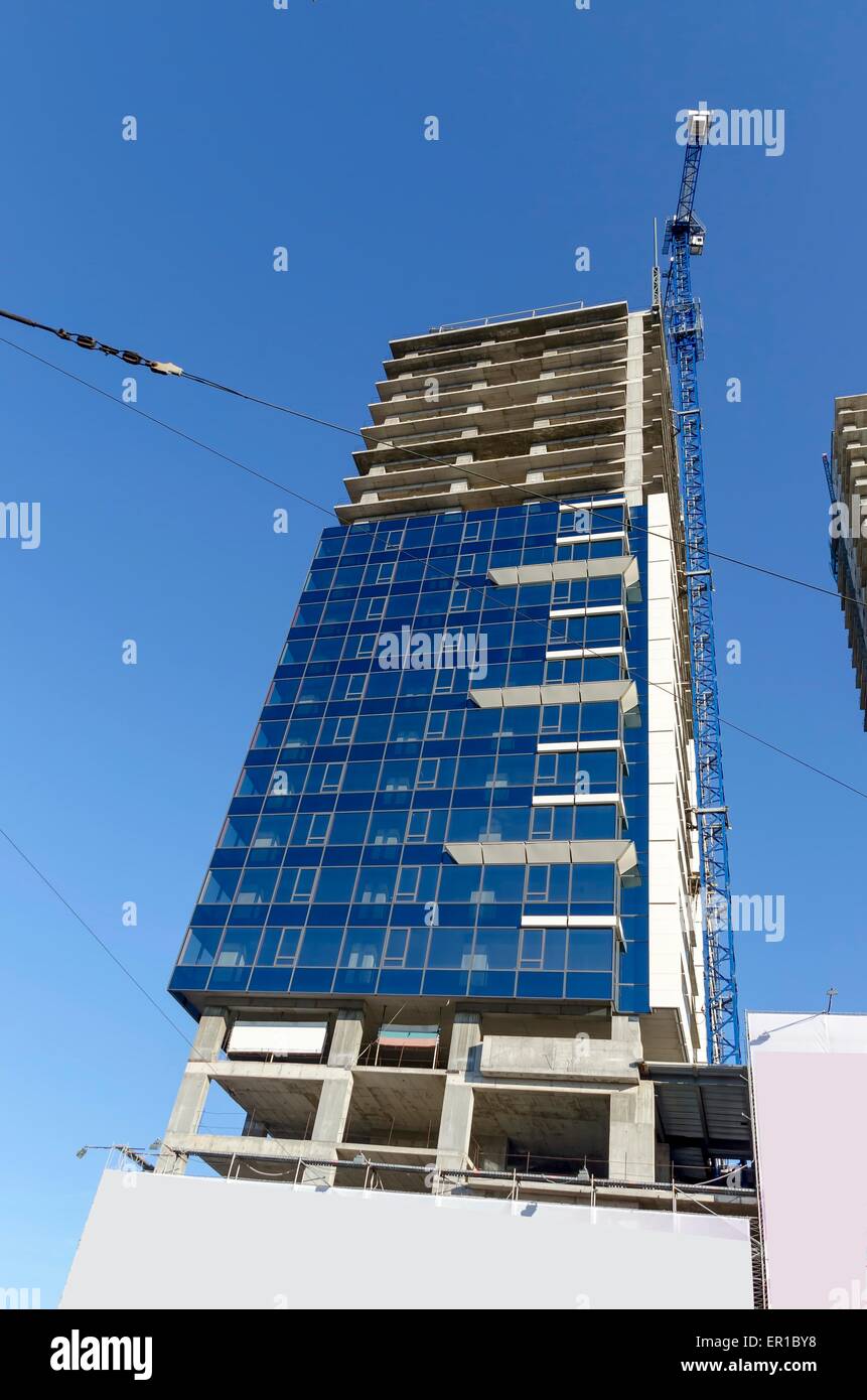 Modern building in construction at Sofia city, Bulgaria Stock Photo - Alamy