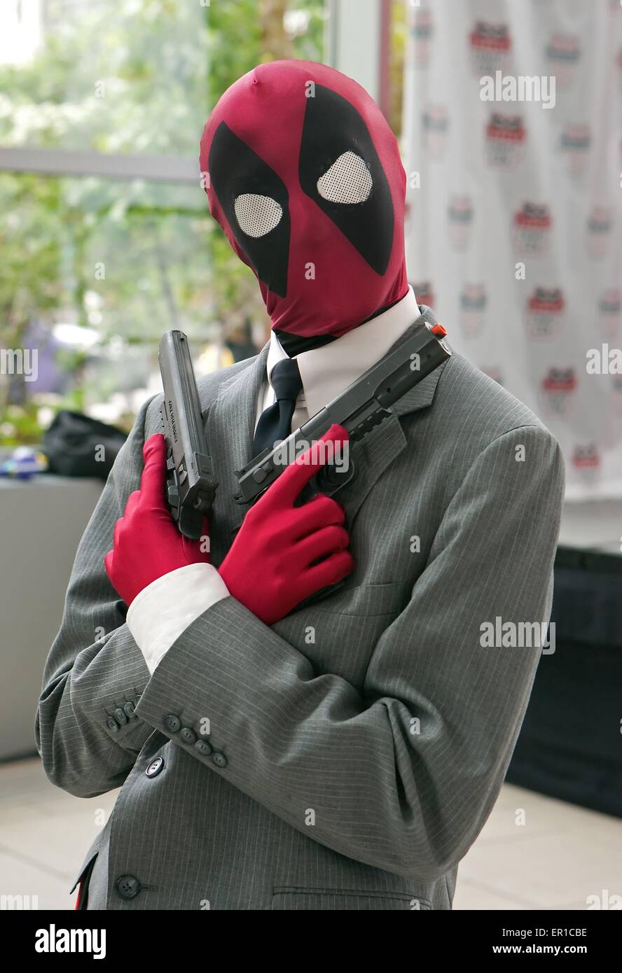 Denver, Colorado, USA. 24th May, 2015. Denver Comic Con fans show up in ...