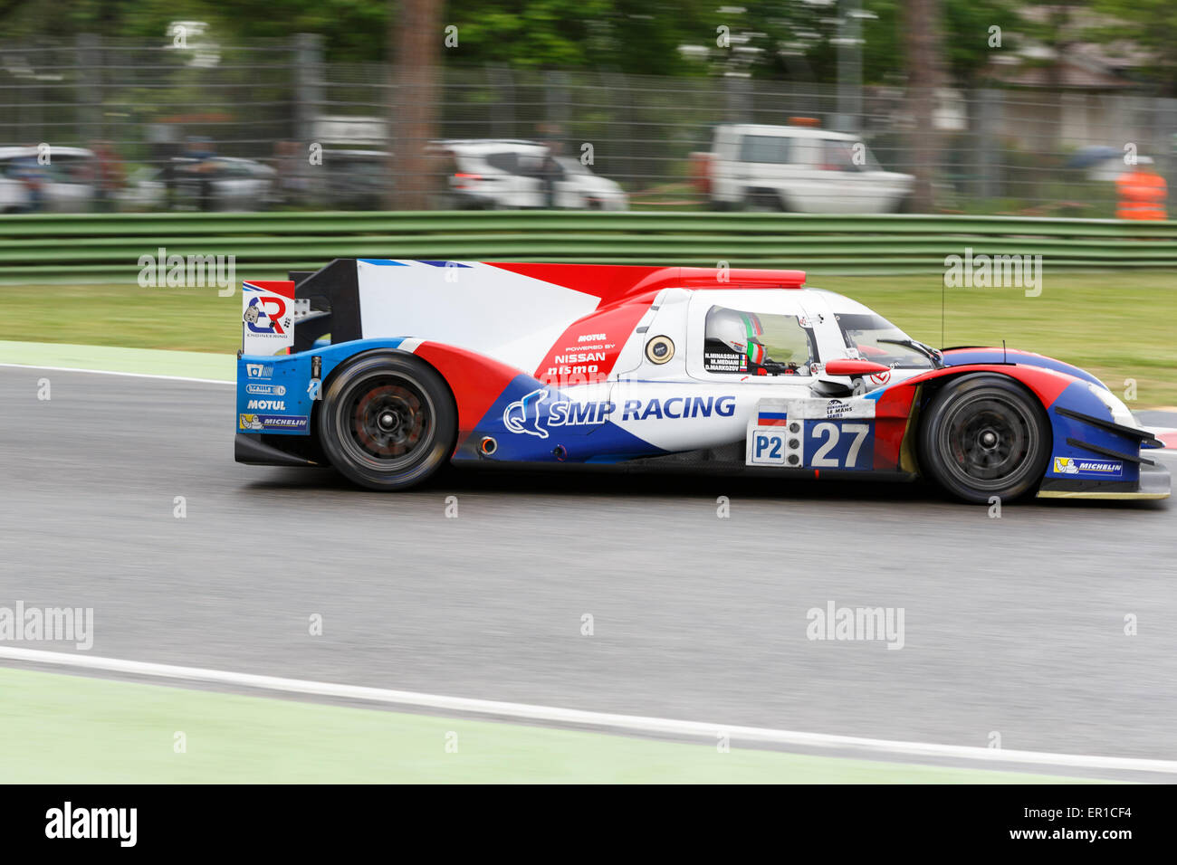Imola, Italy – May 16, 2015: BR01 Nissan of SMP Racing Team, driven by ...