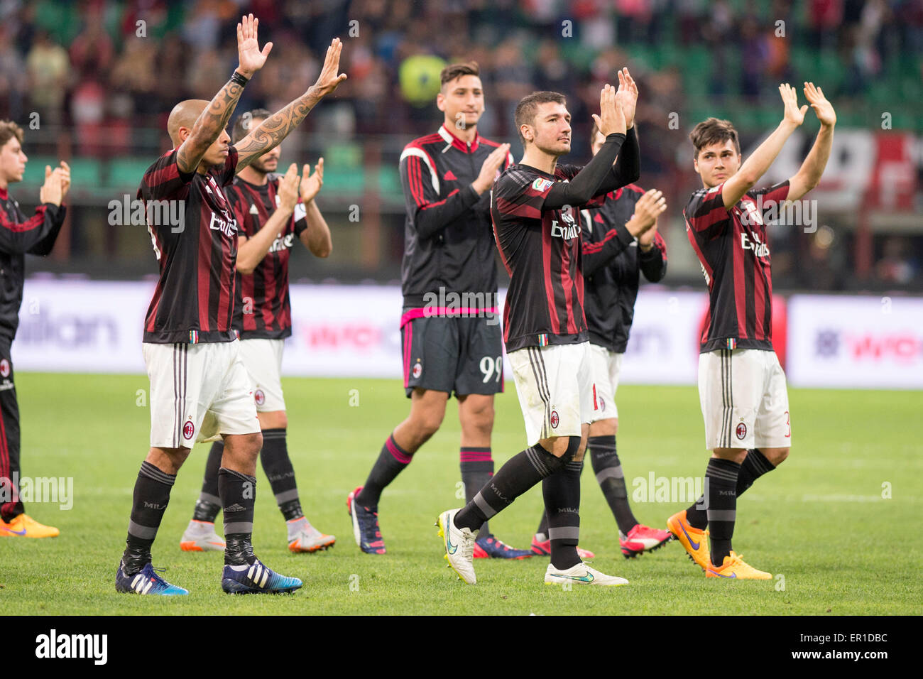 Milan, Italy. 24th May, 2015. Milan team group Football/Soccer : AC ...