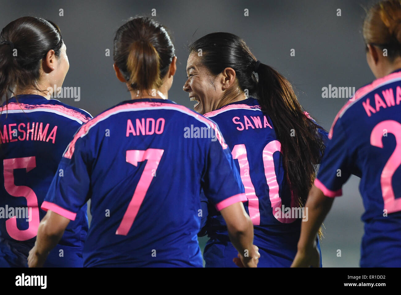 Marugame Stadium, Kagawa, Japan. 24th May, 2015. Women's Japan National ...