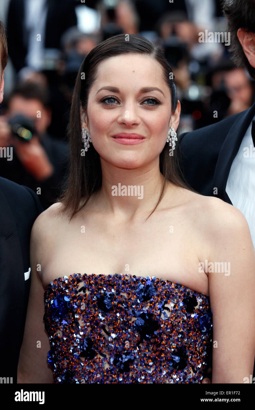 French actress Marion Cotillard attending the premiere of Macbeth ...